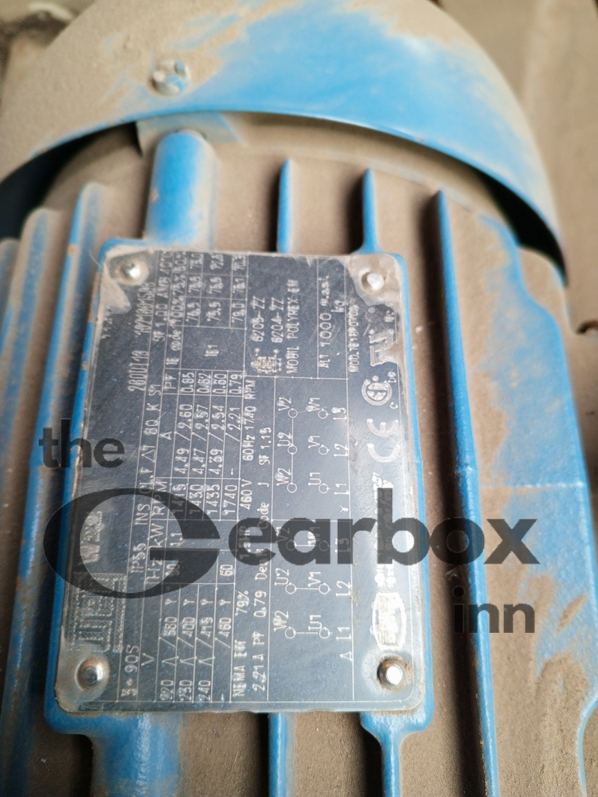 WEG 1,1KW, 220-380V, 4-POLE MOTOR (366) - The Gearbox Inn